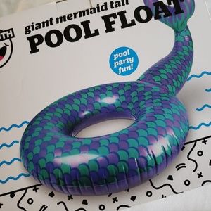 Big Mouth | Other | Giant Mermaid Tail Pool Float | Poshmark